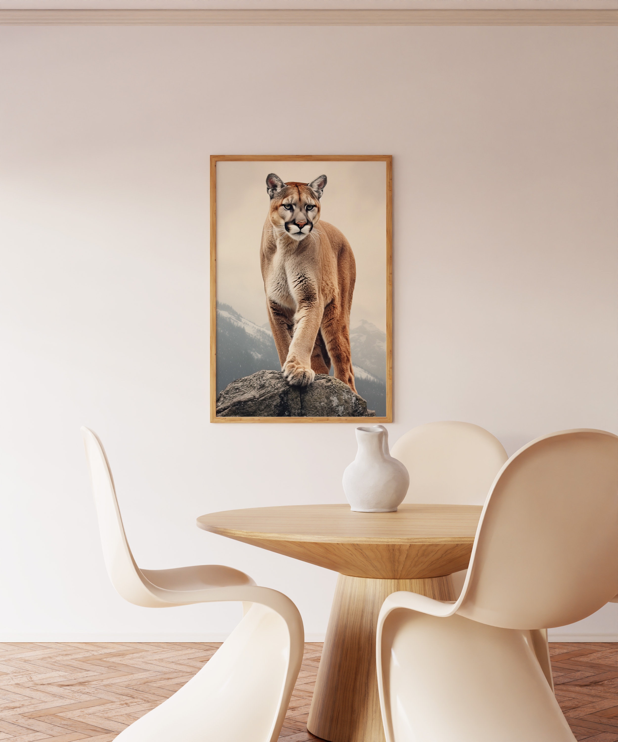 Poster Puma Wildlife Wall Art Mountain Lion Decor Wildlife Photography ...
