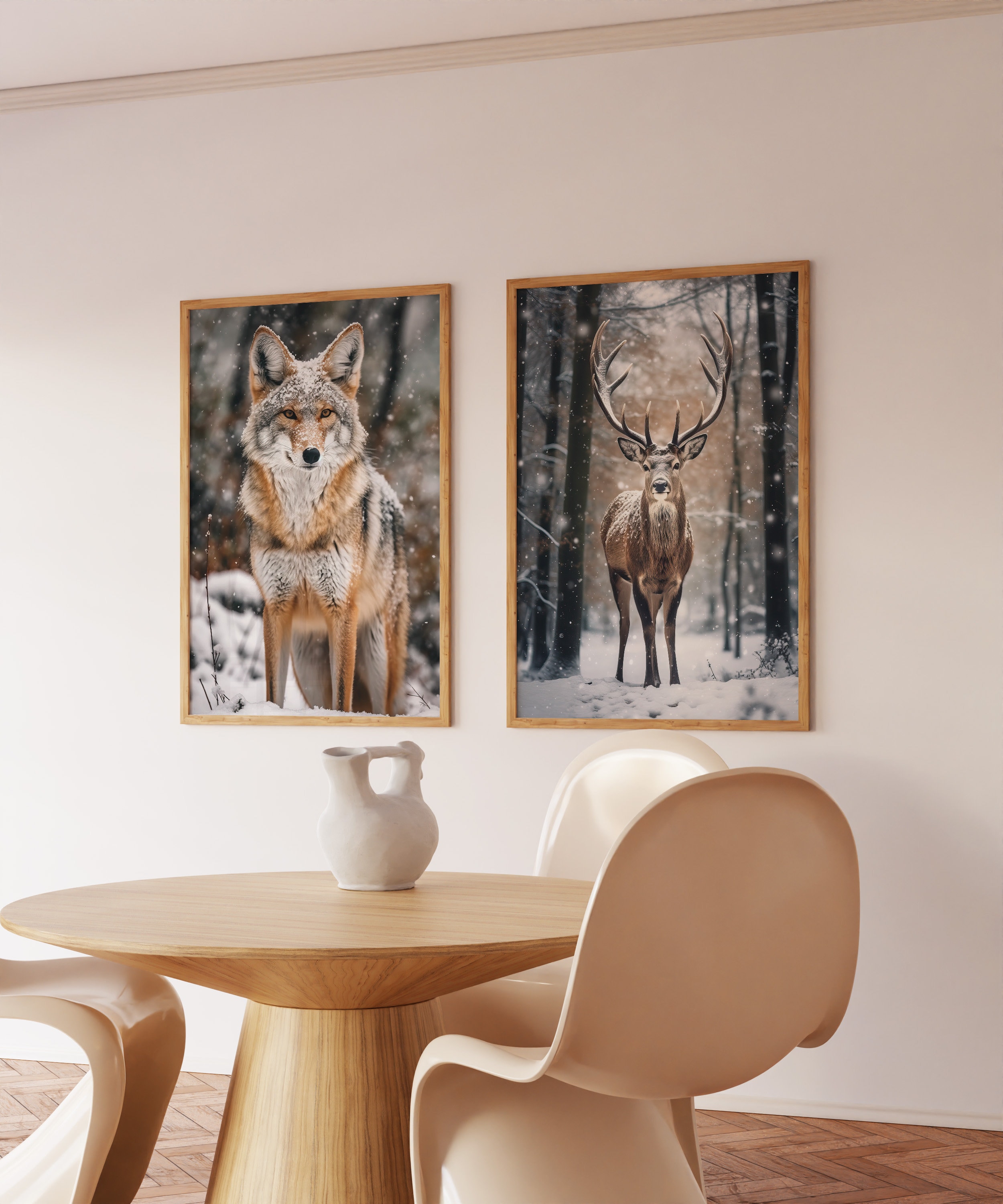 Deer Poster Wildlife Wall Art Male Deer Wall Decor Wildlife Photography ...