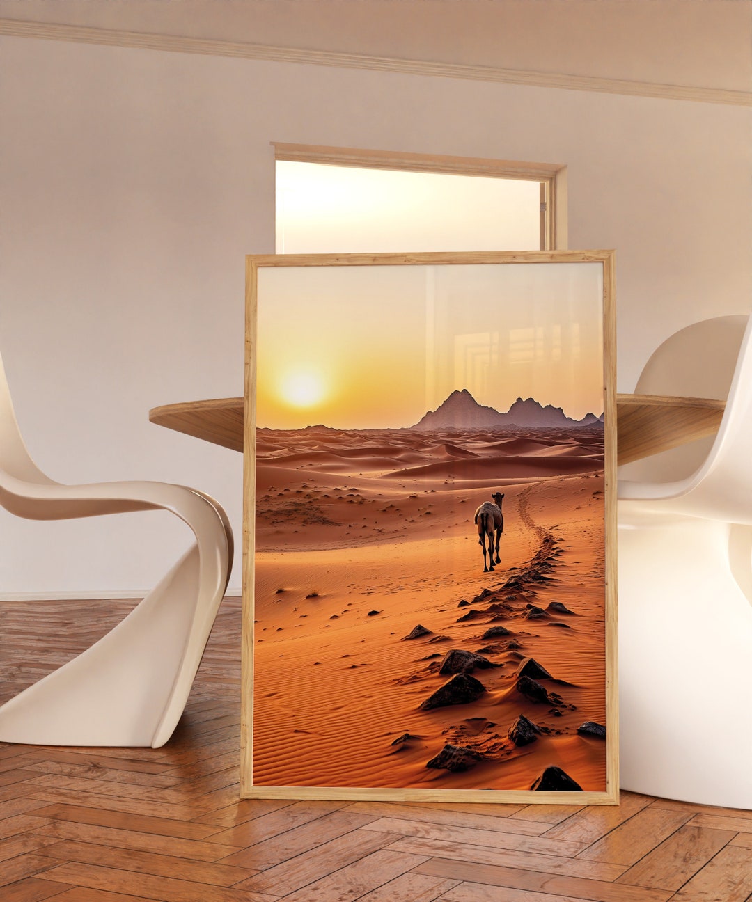 Sahara Poster Africa Travel Wall Art Sahara Desert Wall Décor Modern ...