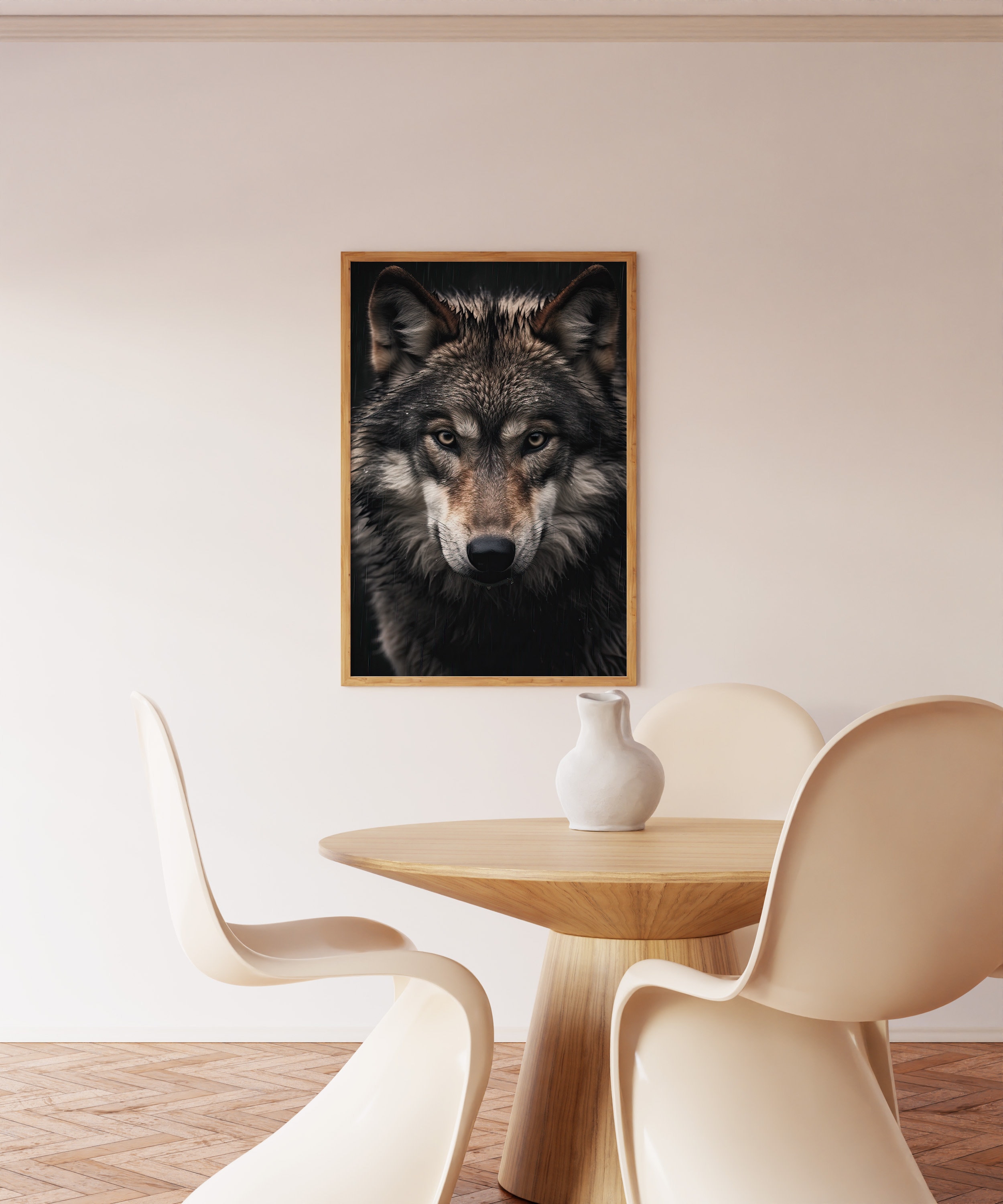 Wolf Poster Wildlife Wall Art Wolf Wall Decor Wildlife - Etsy