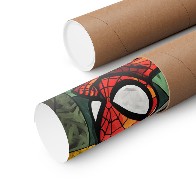 Picasso Style Spider-man Poster | Abstract Superhero Wall Art | Unique ...