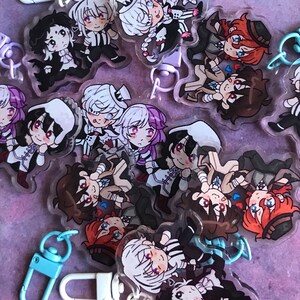 BSD Character Charms - Etsy