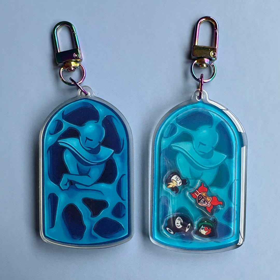 ENA Dream BBQ Lonely Door Shaker Charm - Etsy