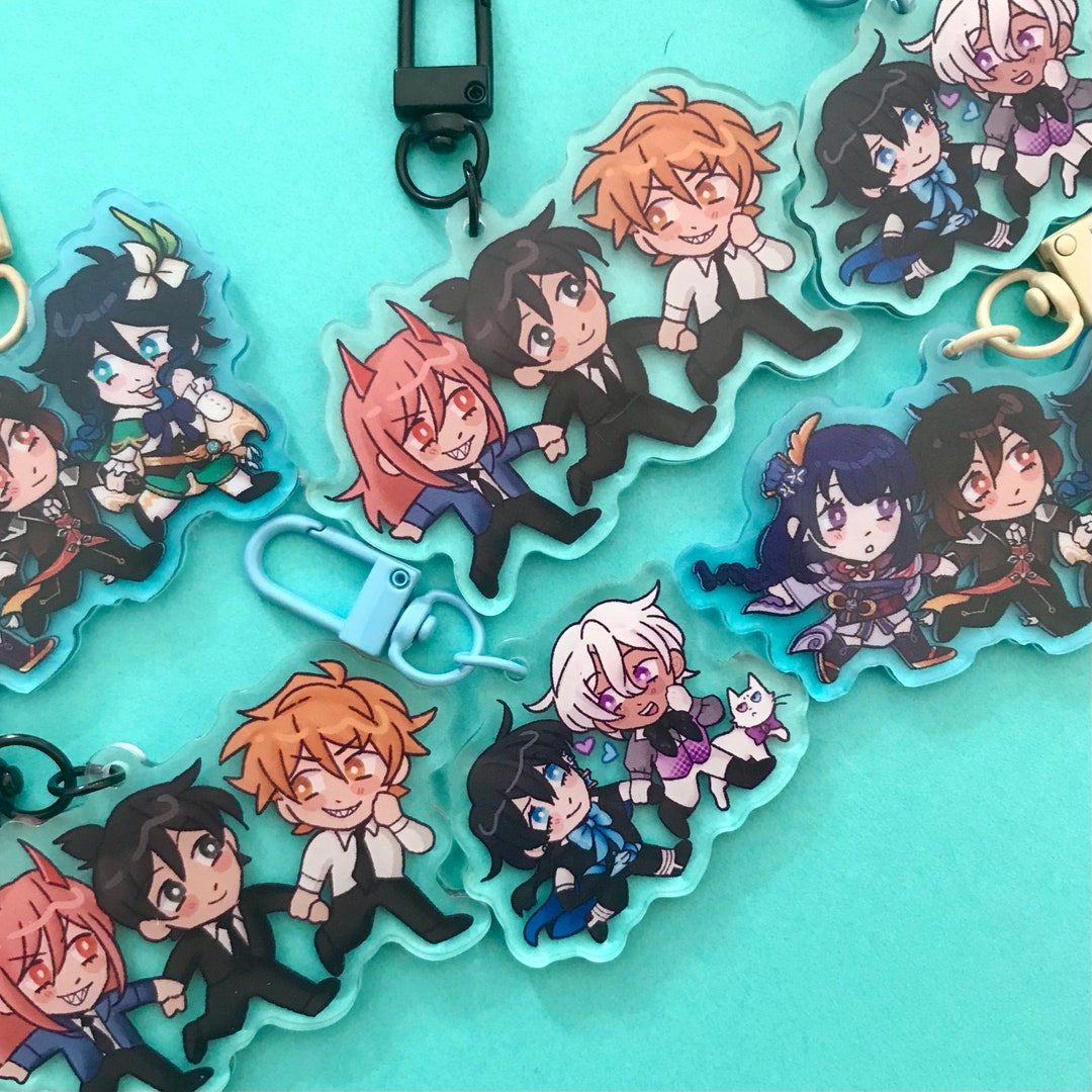 Character Charms - Chainsaw, Genshin Impact, Vanitas - Etsy