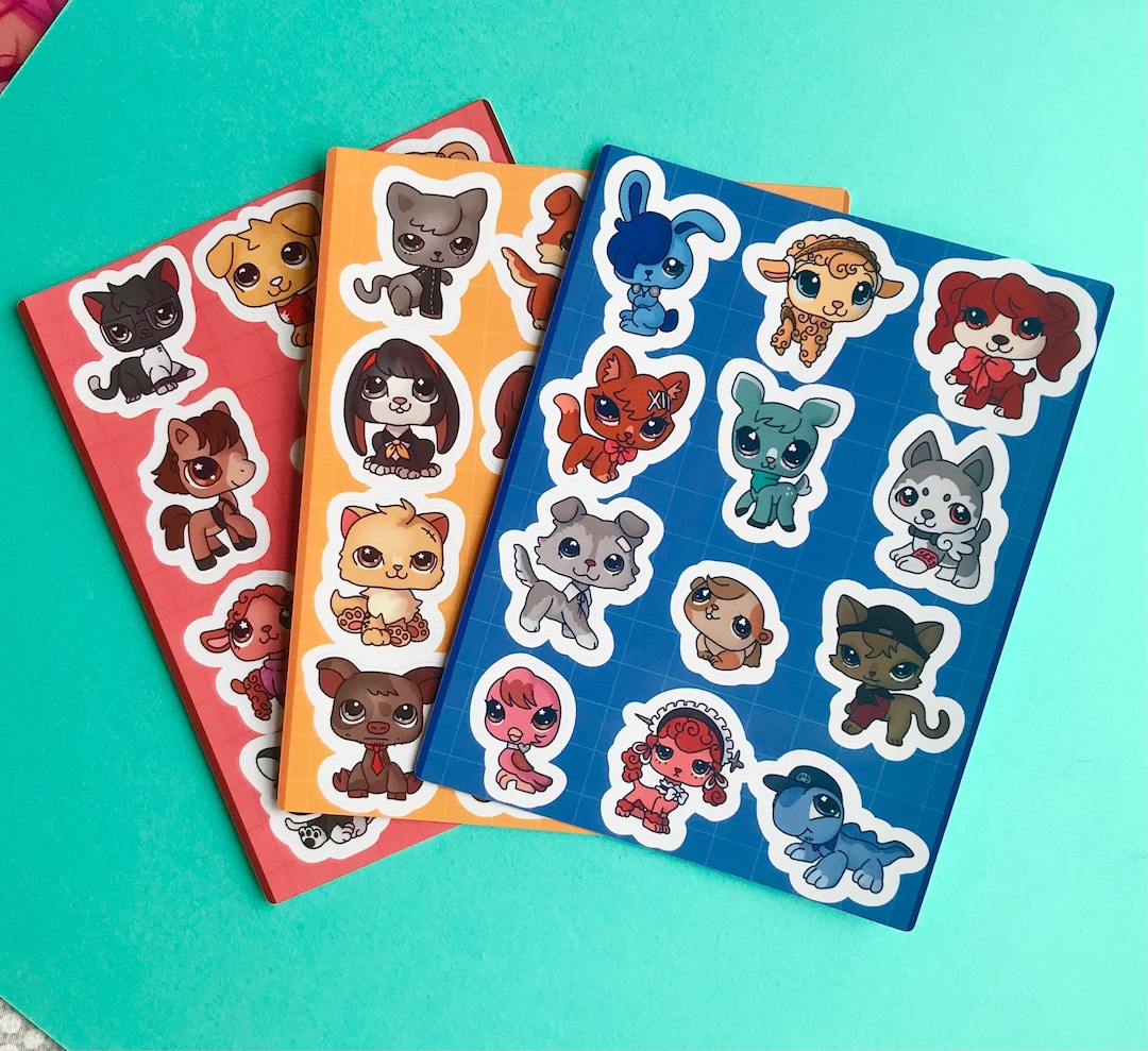 Persona LPS Sticker Sheets - Etsy