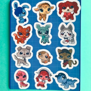 Persona LPS Sticker Sheets - Etsy