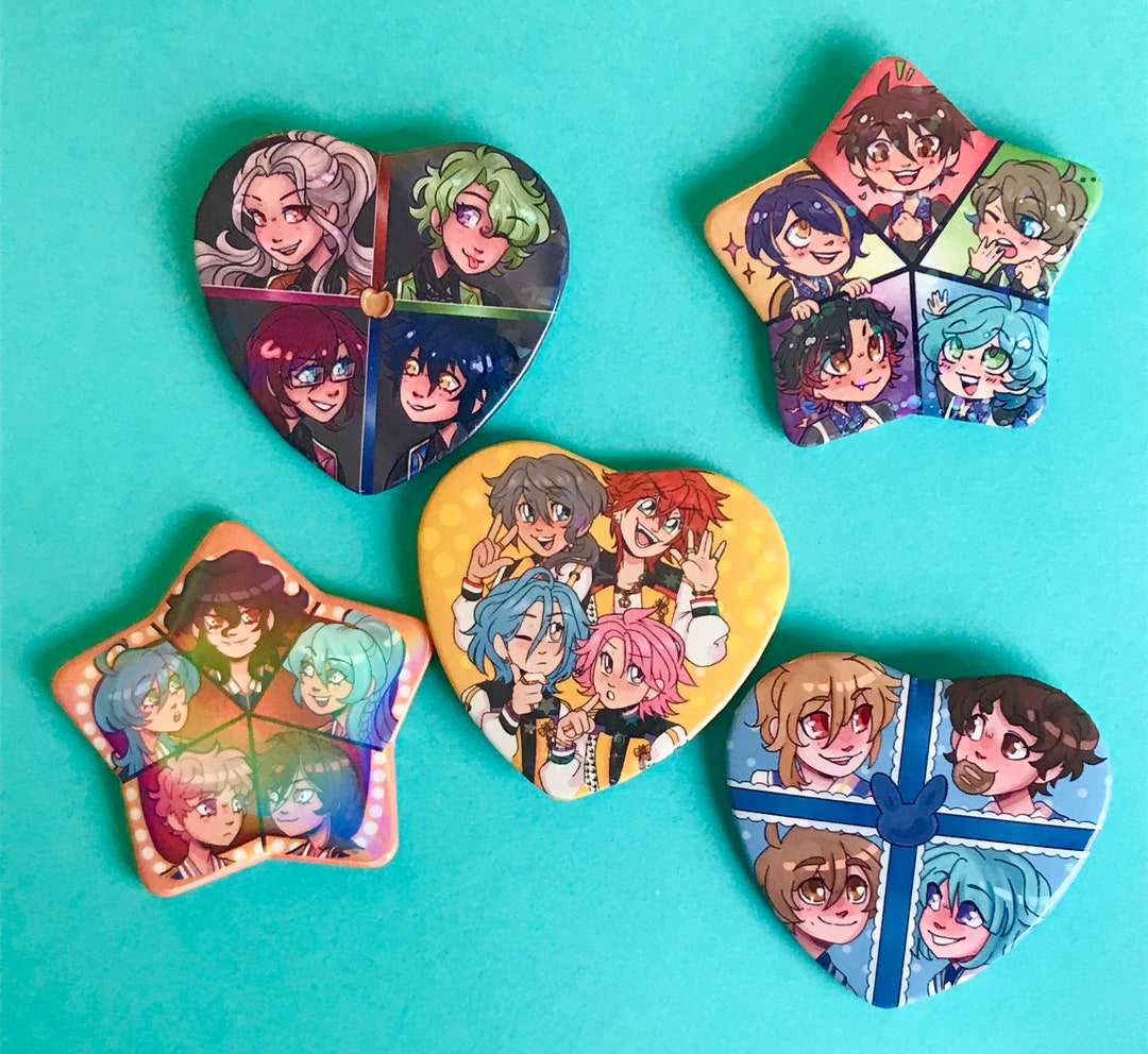 Ensemble Stars Unit Pins Ryuseitai, Eden, Rabits, Five Eccentrics ...