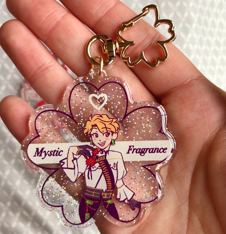 Enstars Arashi & Hajime Glitter Charms - Etsy