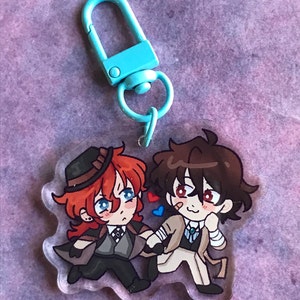 BSD Character Charms - Etsy