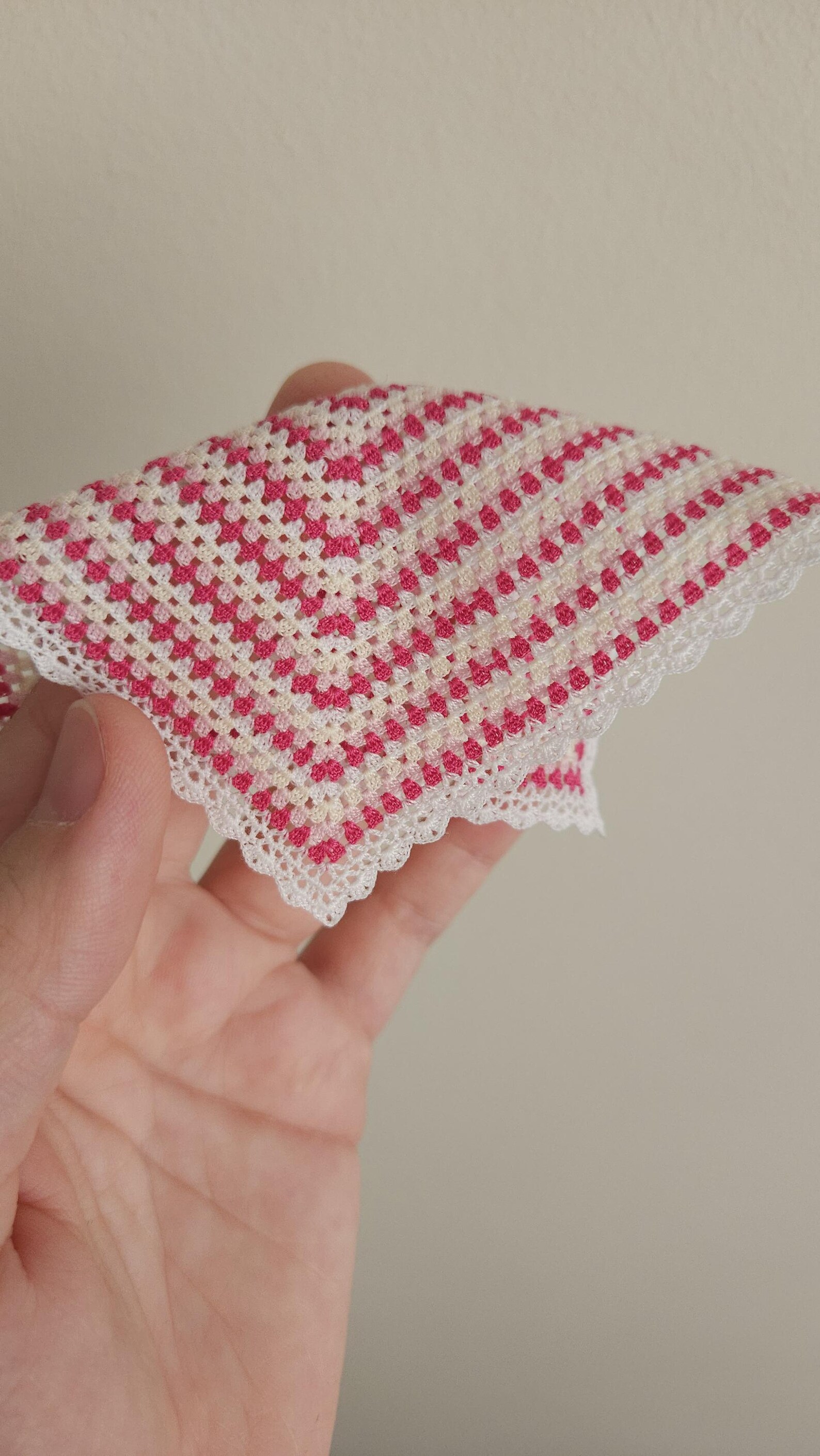 Micro Crochet Blanket , Doll House Decor Accessories , Miniature ...