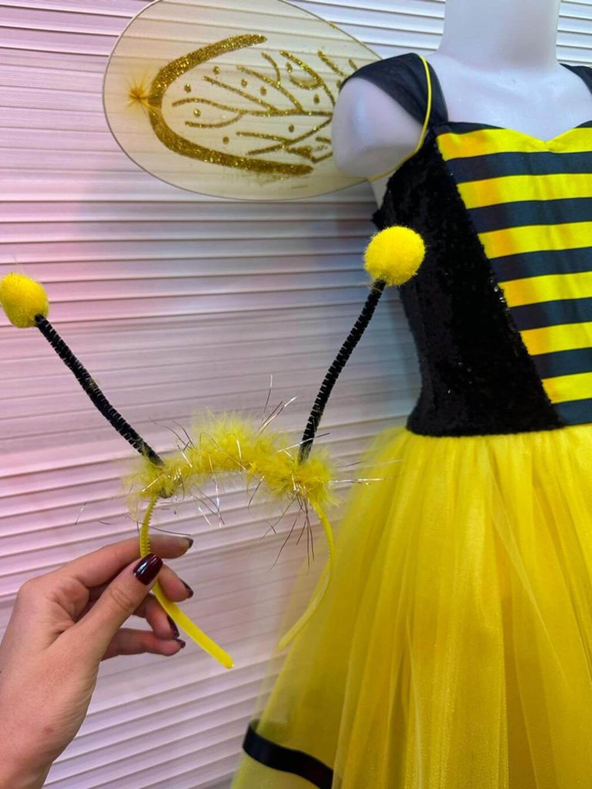 Bee Halloween Costume, Bee Outfit Birthday Dress for Girls,tutu Dress ...
