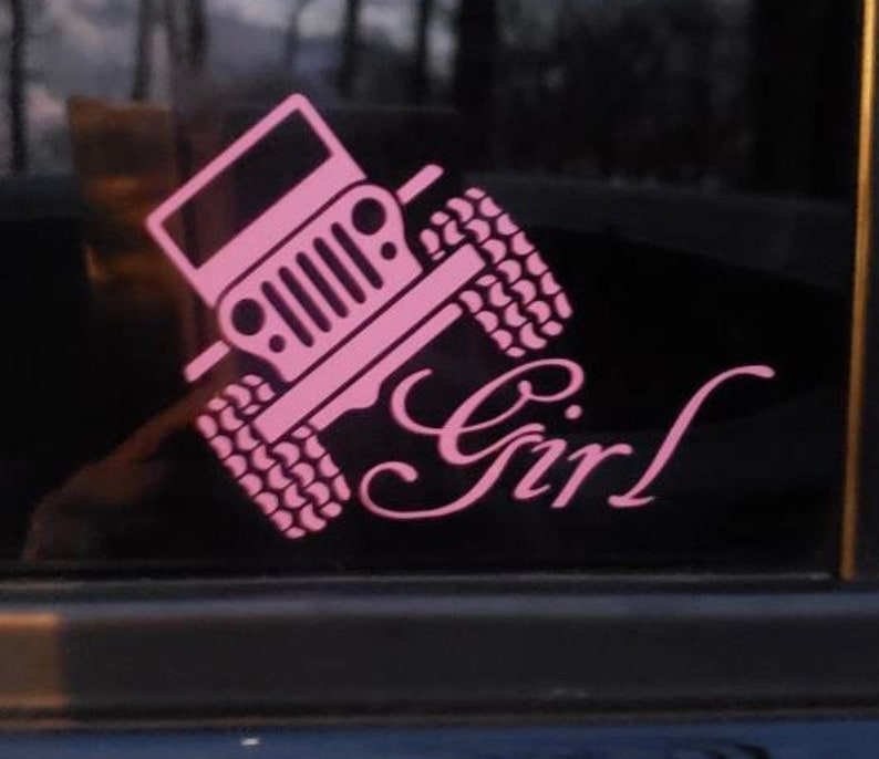 4x4 Off-road Girl Vinyl Decal Weather Resistant, Perfect for Tumblers ...