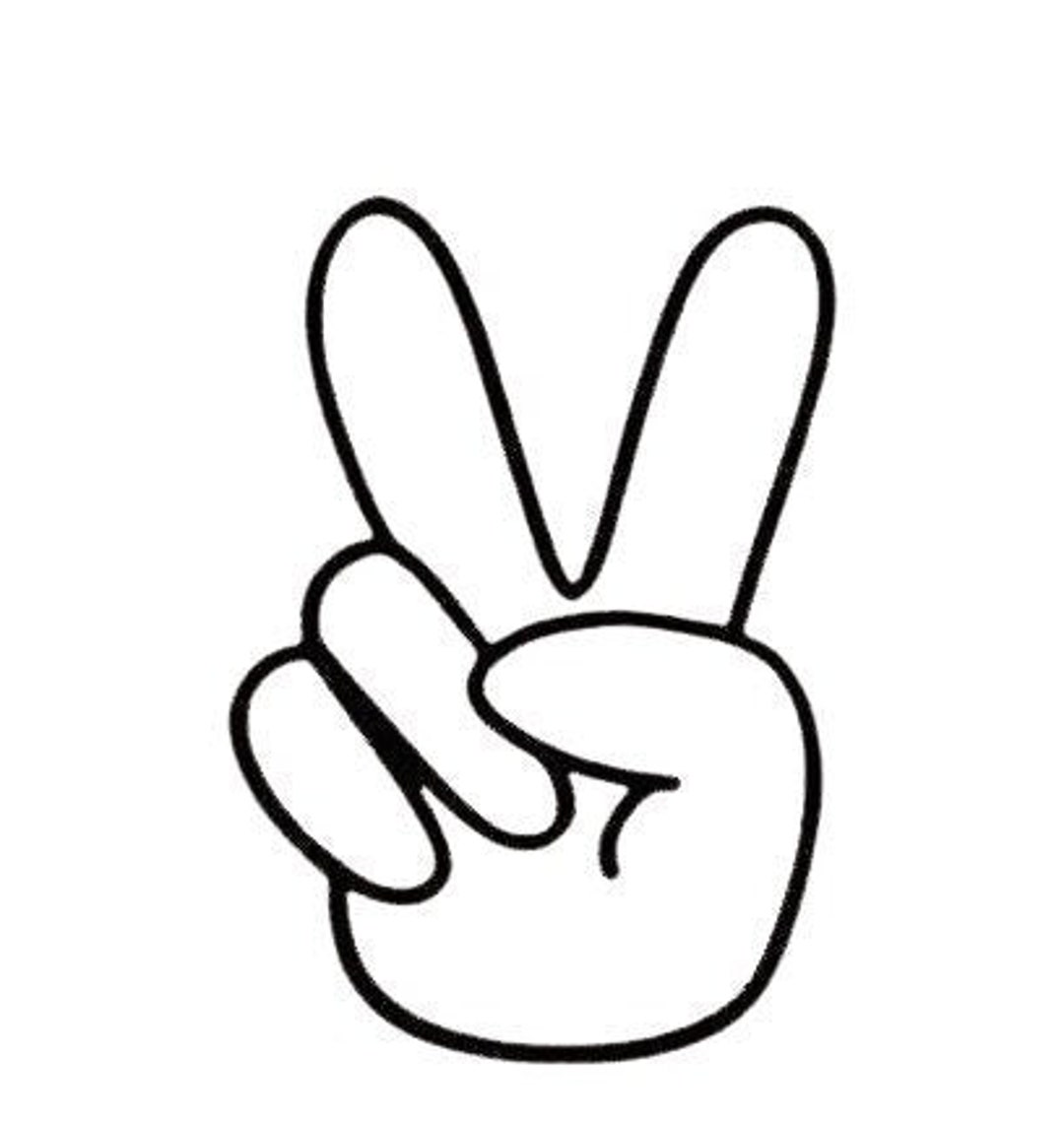 Peace Vinyl Decal Vinyl Transfer, Weather Resistant, Perfect for ...