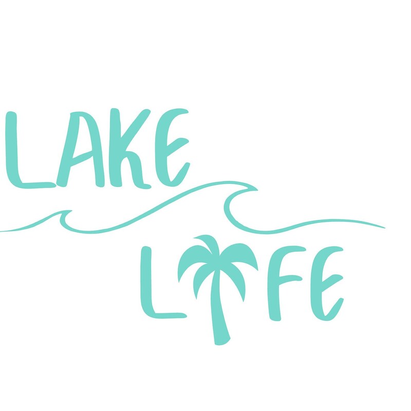 Lake Life Decal - Etsy