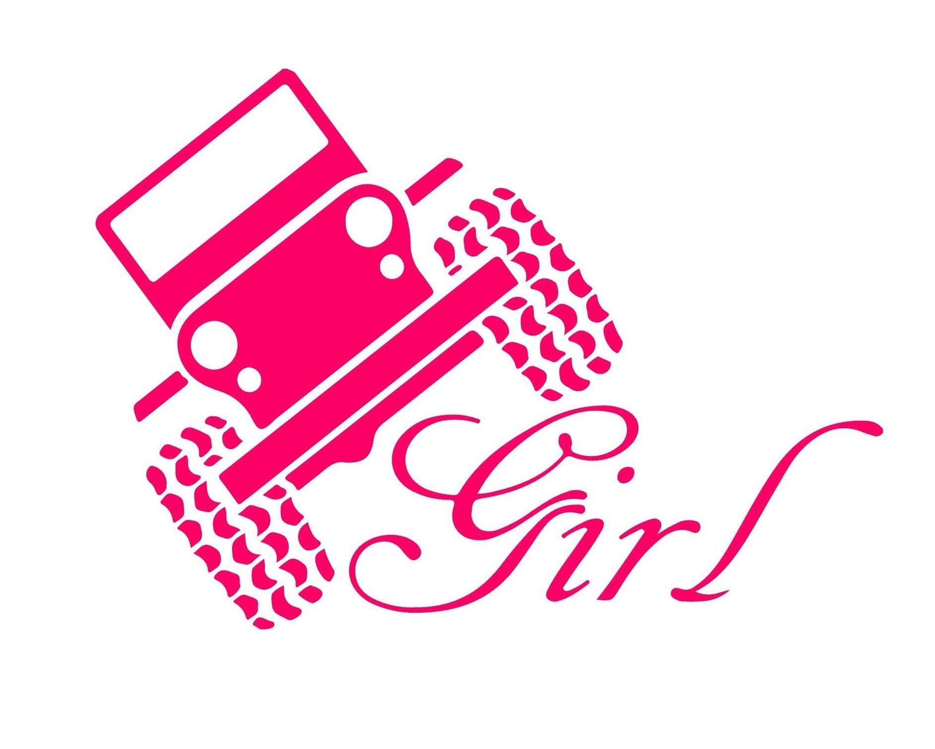 4x4 Off-road Girl Vinyl Decal Weather Resistant, Perfect for Tumblers ...
