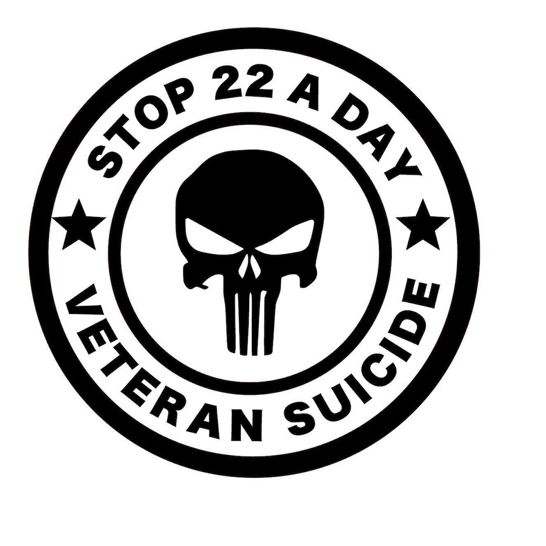 Stop Veteran Suicide 22 A Day Vinyl Decal - Weather Resistant - Etsy
