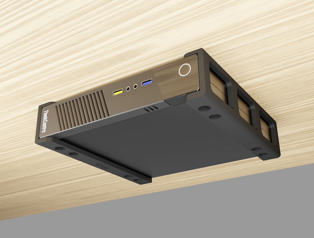 Lenovo Thinkcentre M Series Tiny Mini PC Under-desk Mounting Brackets ...