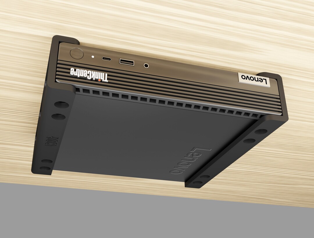 Lenovo Thinkcentre Tiny Series Mini PC Under-desk Mounting - Etsy