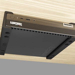 Lenovo Thinkcentre Tiny Series Mini PC Under-desk Mounting Brackets - Etsy