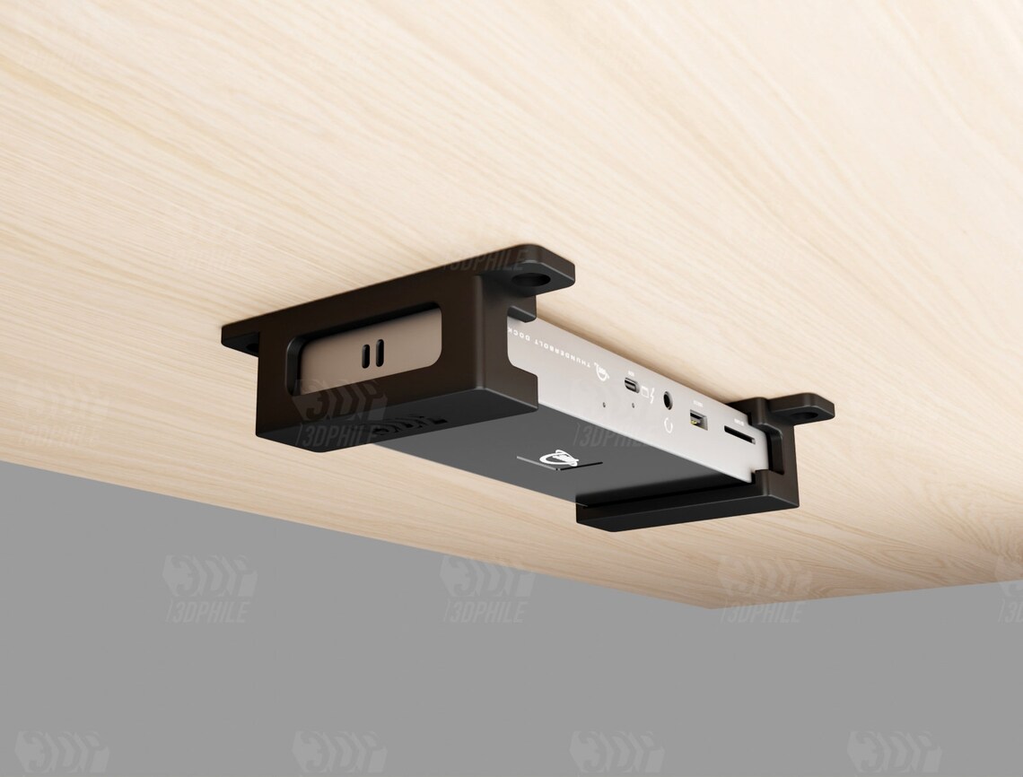 OWC OWCTB4DOCK 11-port Thunderbolt 4 Dock Mount Under-desk Mounting ...