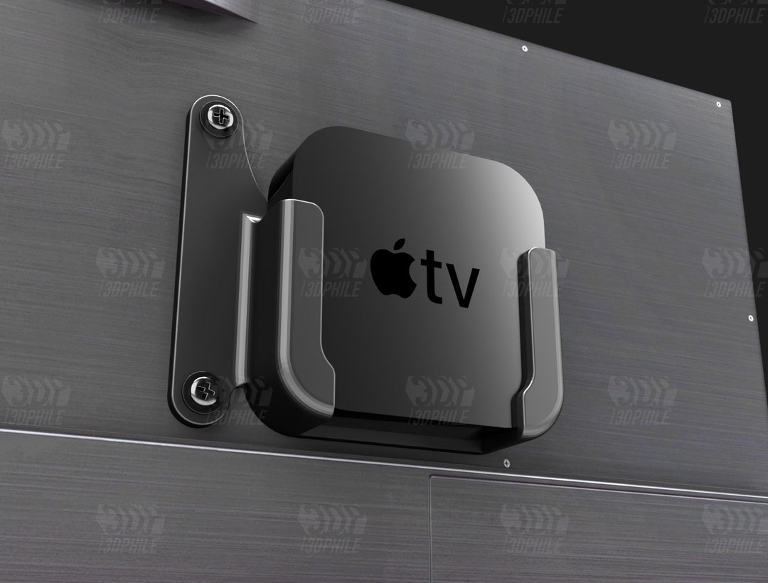 Apple TV Back of TV VESA Mount - Etsy