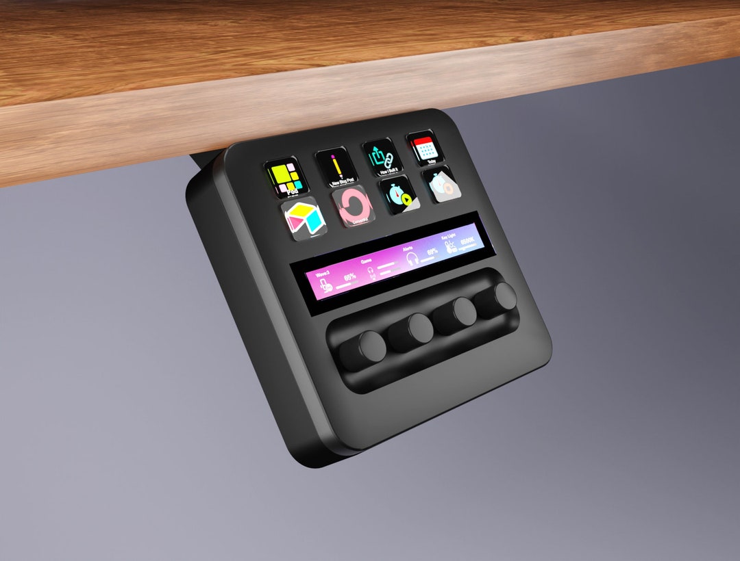 Elgato Stream Deck Plus Under-desk Mount Stream Deck - Etsy