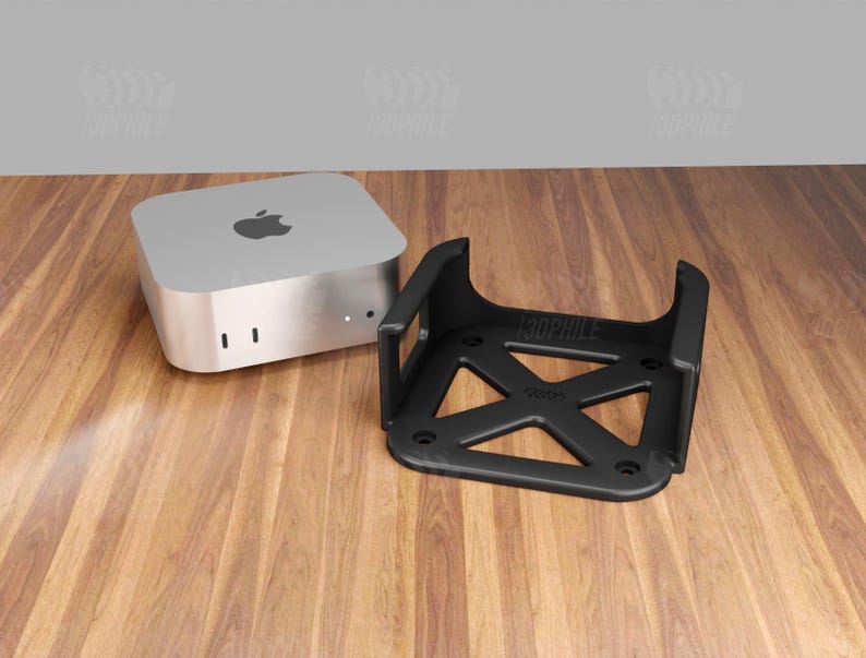 Apple Mac Mini M4 (2024) Mount Mac Mini Under-desk Wall Mount - Etsy
