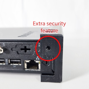 Lenovo Thinkcentre Tiny Series Mini PC Under-desk Mounting Brackets - Etsy