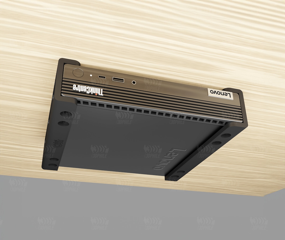Lenovo Thinkcentre Tiny Series Mini PC Under-desk Mounting Brackets - Etsy