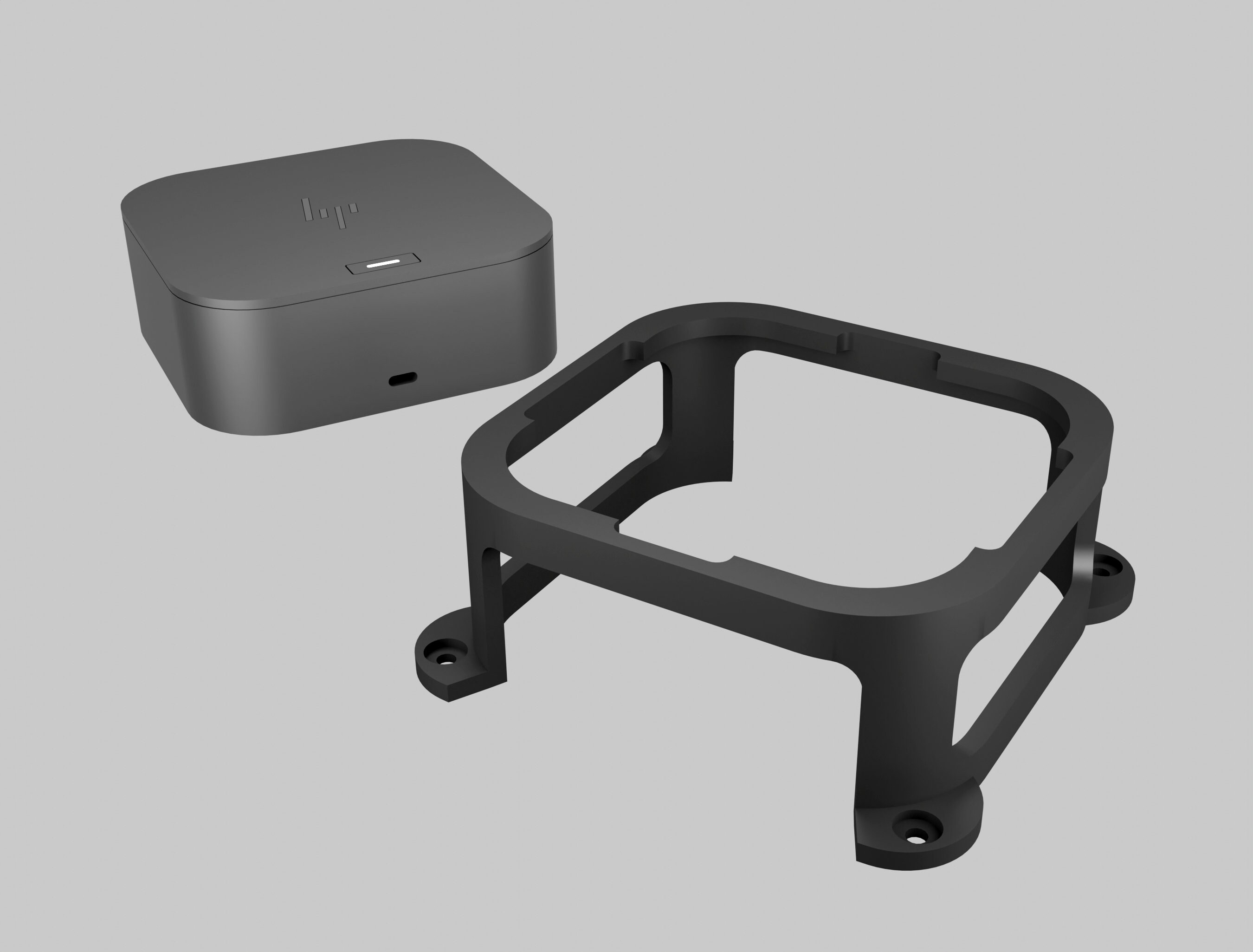 HP Usb-c Dock G5 HP Thunderbolt G5 Under-desk Mounting - Etsy Canada