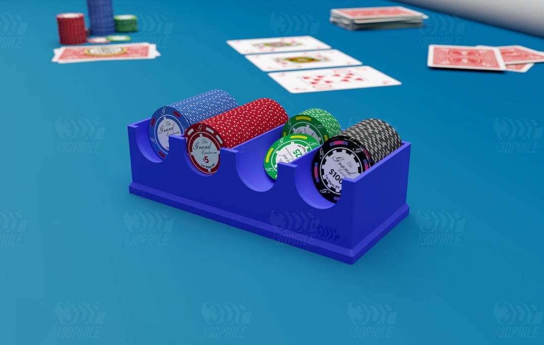 Poker Chip Tray Organizer Stackable Poker Chip Tray - Etsy
