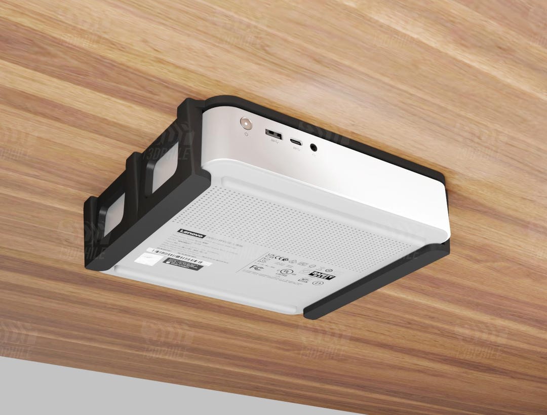 Lenovo Ideacentre Mini PC Mount Under-desk Mounting Brackets - Etsy