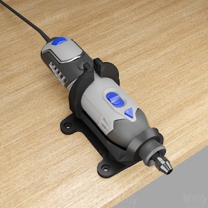 Dremel 4000 Work Bench Mount Rotary Tool Mounting Brackets Dremel Base ...
