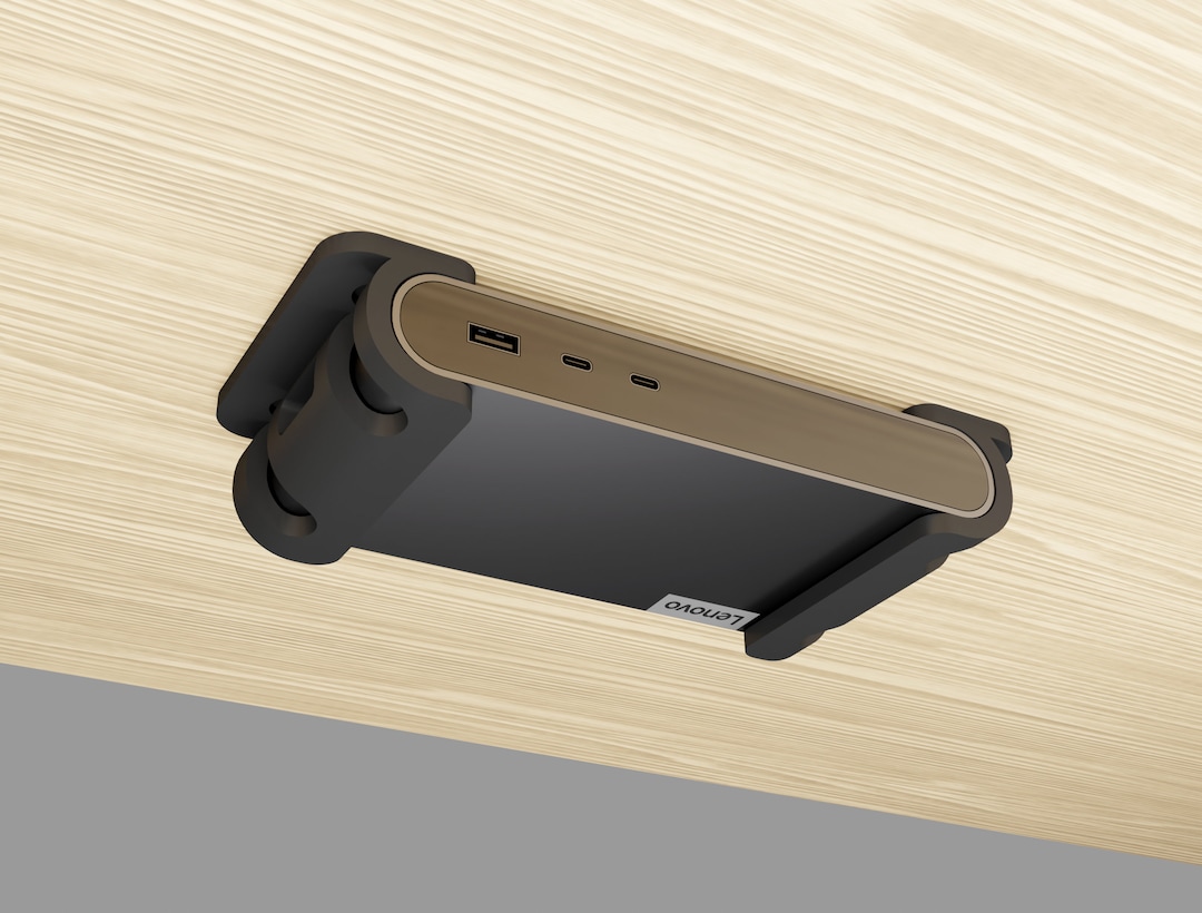 Lenovo USB-C Universal Business Dock Under-desk Mounting Brackets - Etsy