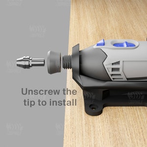 Dremel 4000 Work Bench Mount Rotary Tool Mounting Brackets Dremel Base ...