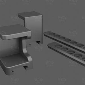Universal Under-desk Mount Modular Bracket System for Battery Box Dock ...