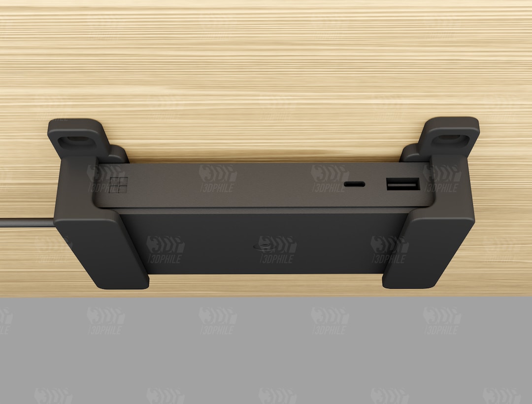 Microsoft Surface Thunderbolt 4 Dock Under-desk Mounting Brackets - Etsy