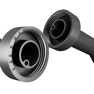 Vented Funnel With Screw Cap 3D Printed Funnel Cap - Etsy