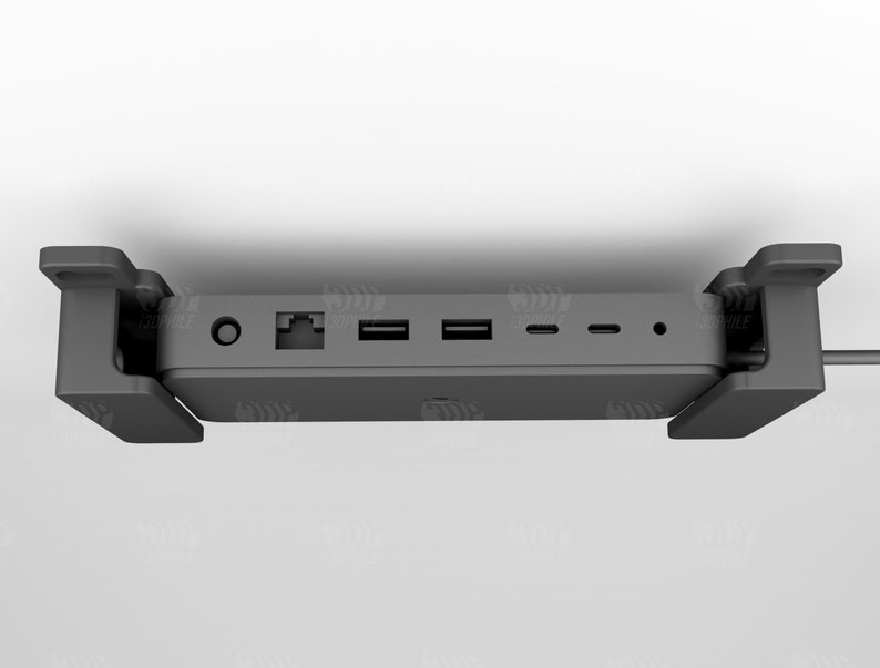 Microsoft Surface Thunderbolt 4 Dock Under-desk Mounting Brackets - Etsy