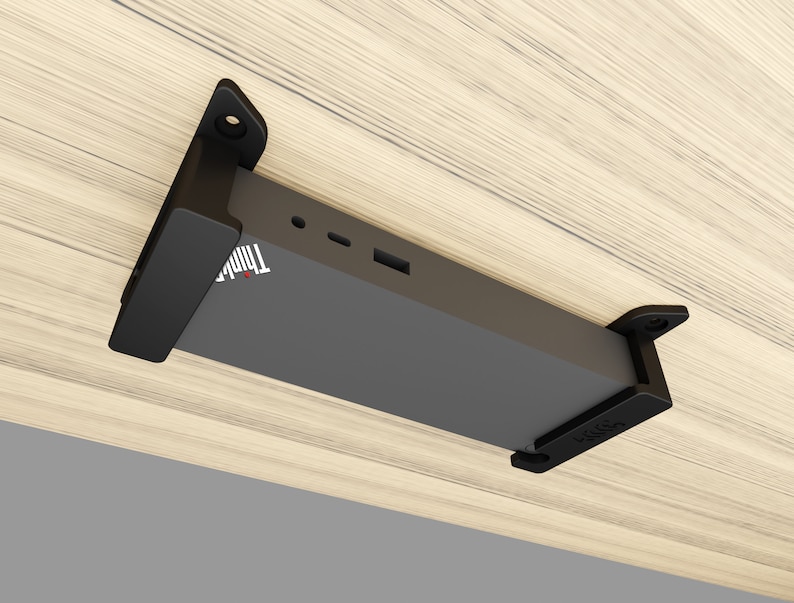 Lenovo Thinkpad Thunderbolt 3 and 4 Dock Under-desk Mounting - Etsy UK