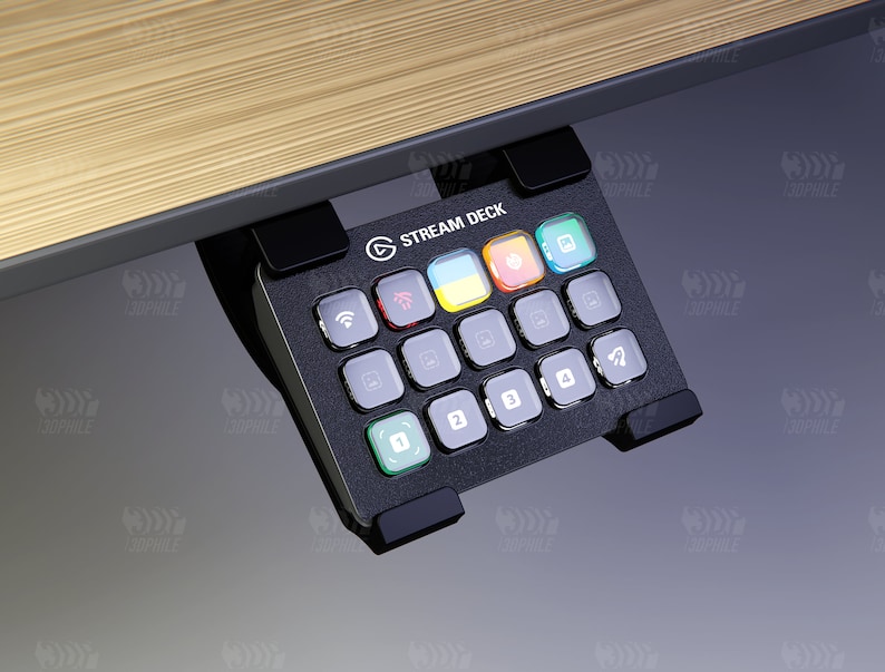 Elgato Stream Deck MK2 Under-desk Mount - Etsy