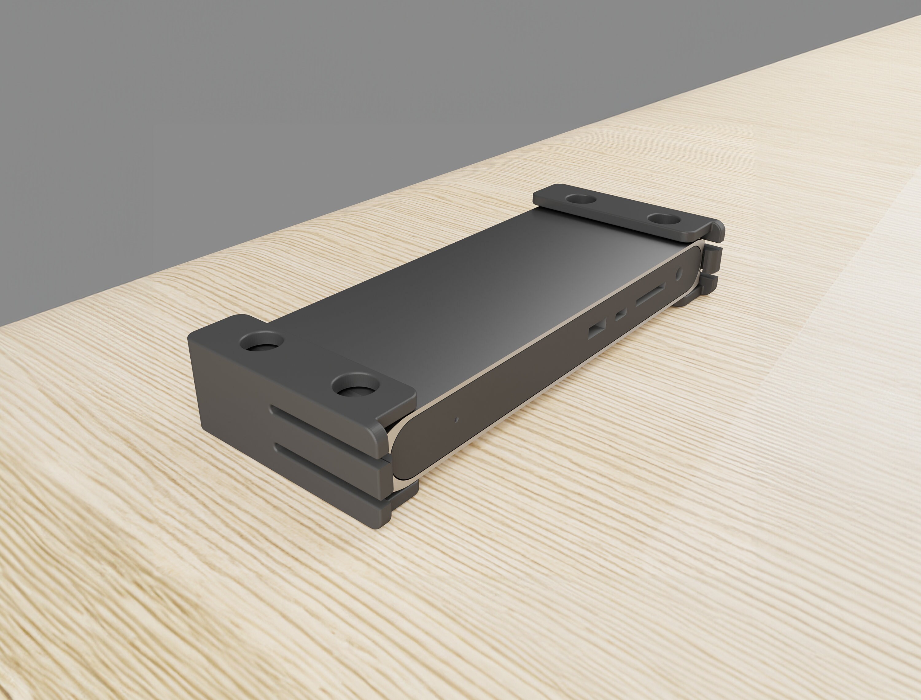 Caldigit USB-C HDMI Dock Under-desk Mounting Brackets - Etsy
