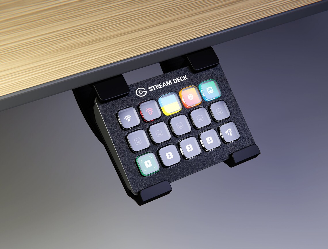 Elgato Stream Deck MK2 Under-desk Mount - Etsy Canada