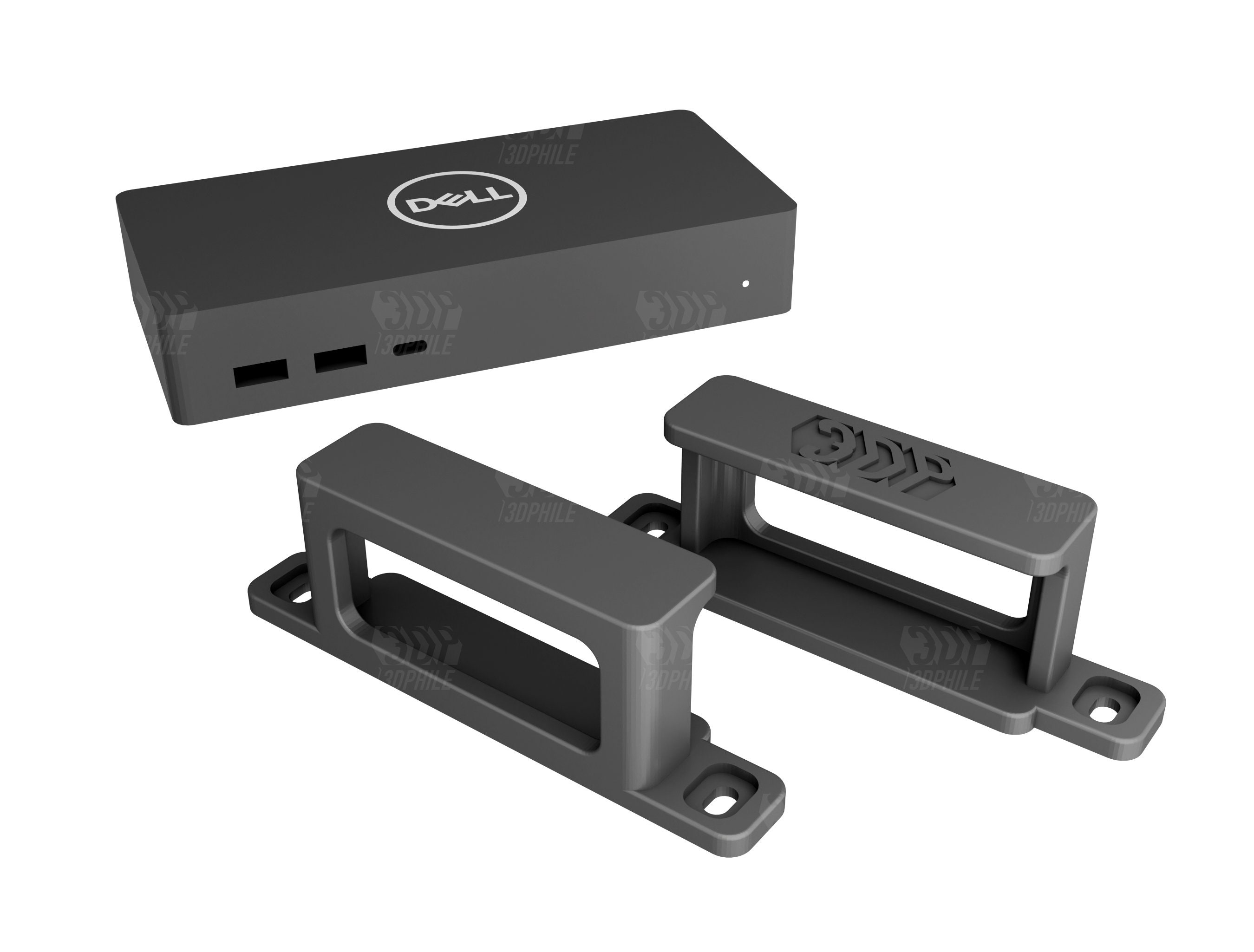 Dell UD22 Dock Under-desk Mounting Brackets - Etsy