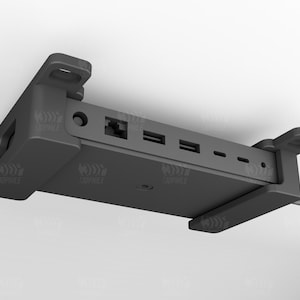 Microsoft Surface Thunderbolt 4 Dock Under-desk Mounting Brackets - Etsy