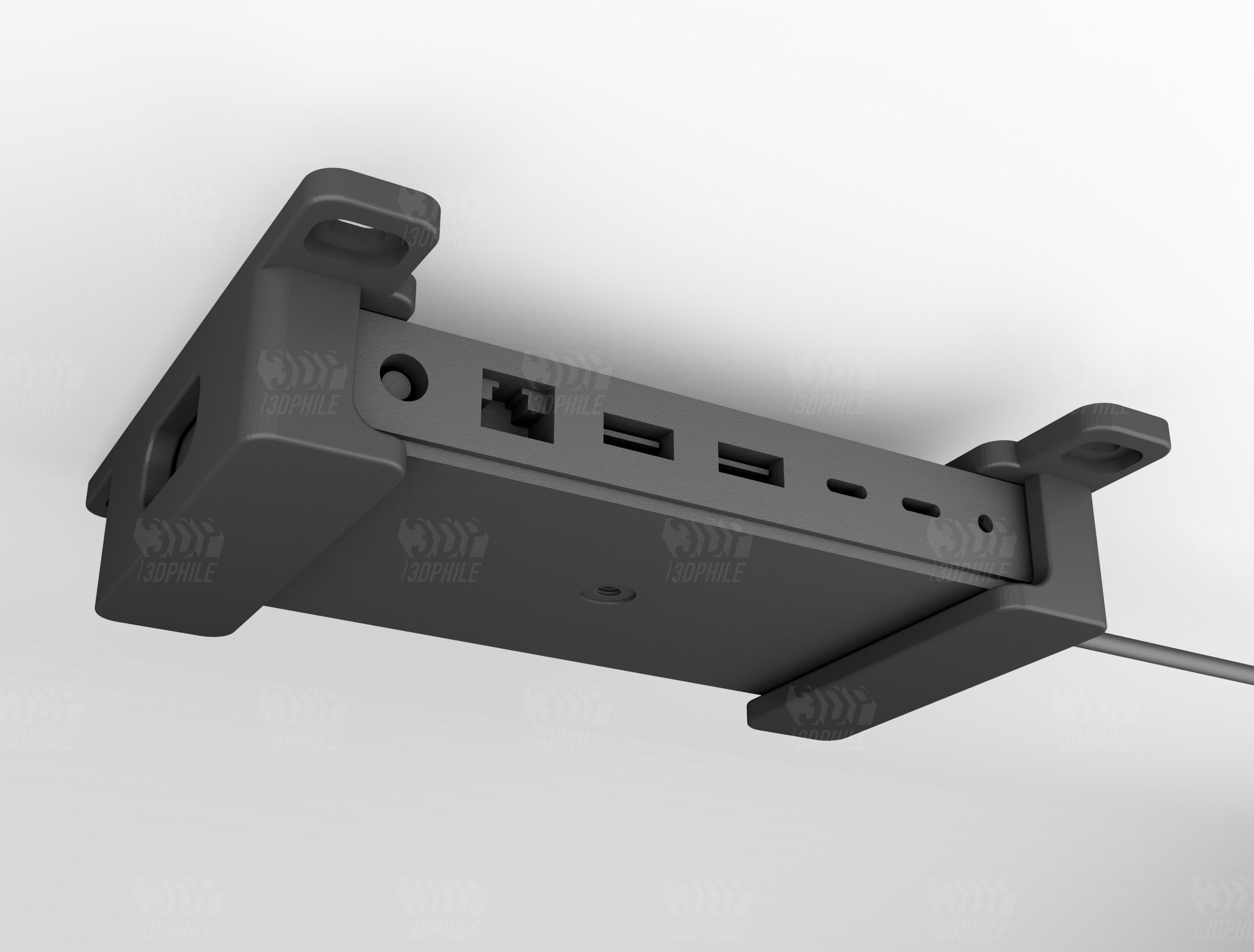 Microsoft Surface Thunderbolt 4 Dock Under-desk Mounting Brackets - Etsy