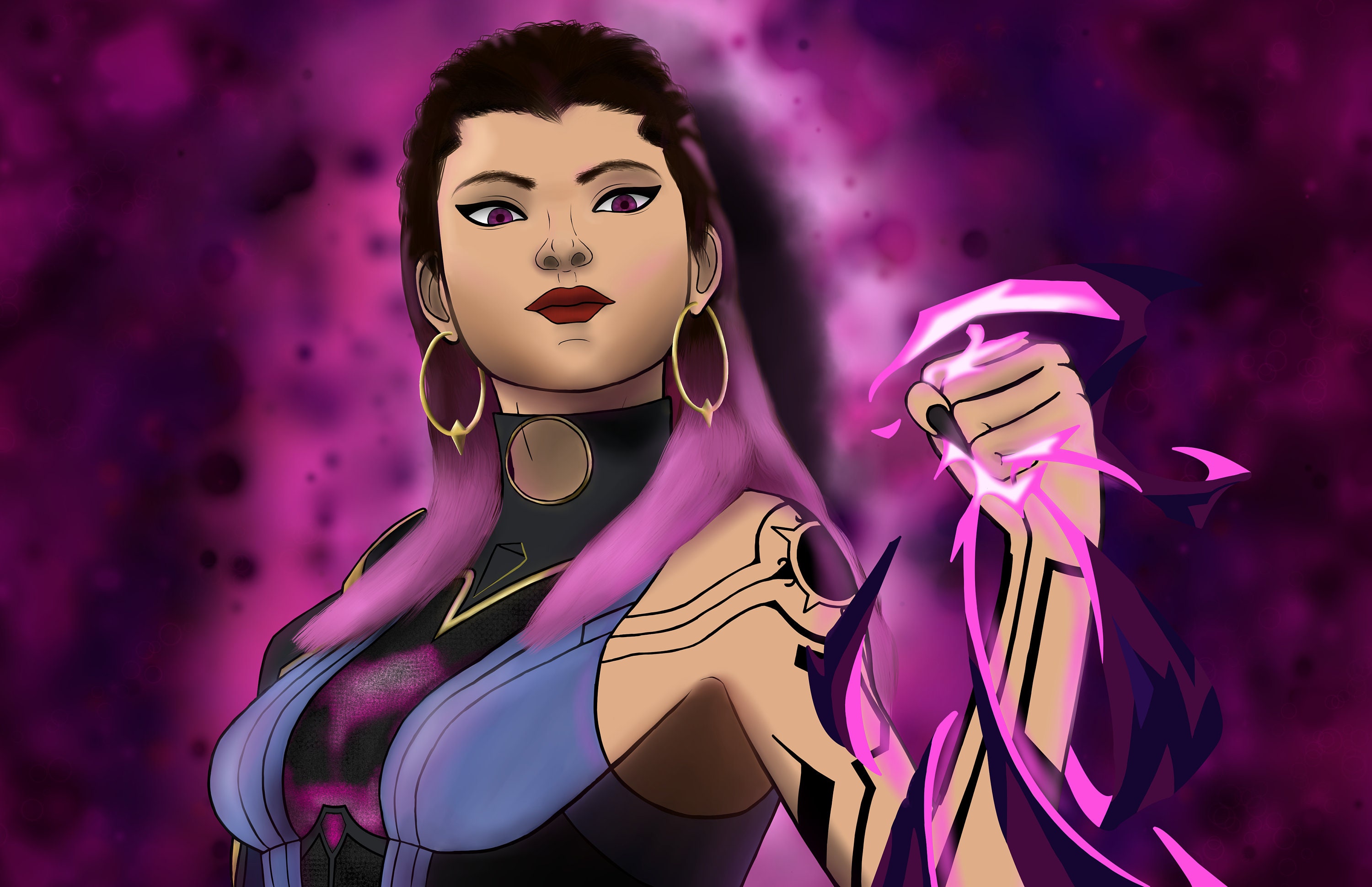 Reyna Valorant Poster, Desktop Wallpaper - 17x11 / 24x18 / 36x24 - Etsy