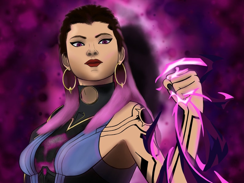 Reyna Valorant Poster, Desktop Wallpaper - 17x11 / 24x18 / 36x24 - Etsy