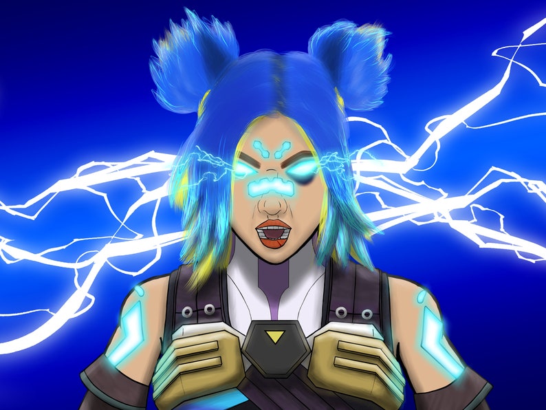 Valorant Character Poster Neon digital Version - Etsy