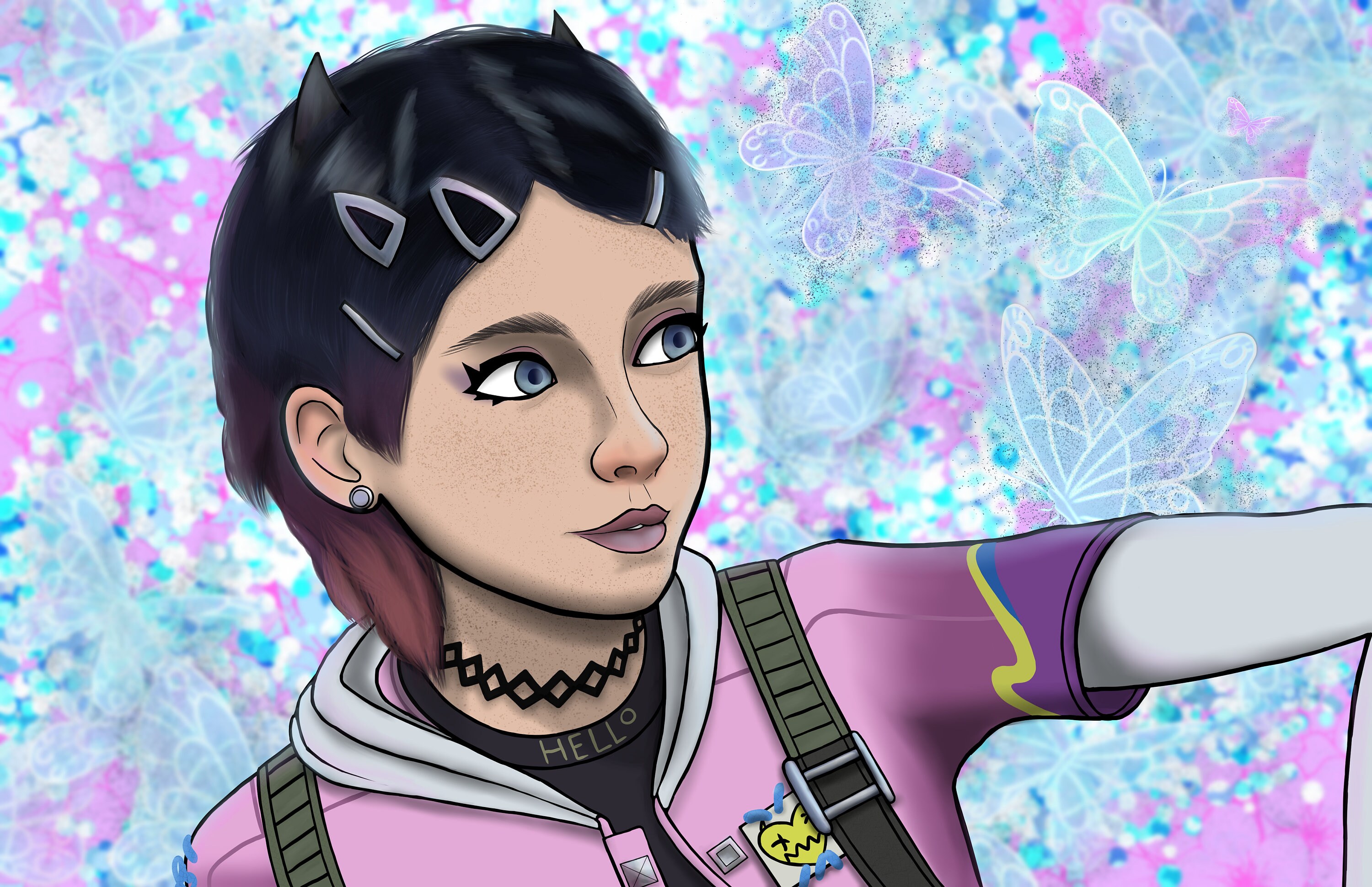 Clove Valorant Poster, Desktop Wallpaper - 17x11 / 24x18 / 36x24 - Etsy